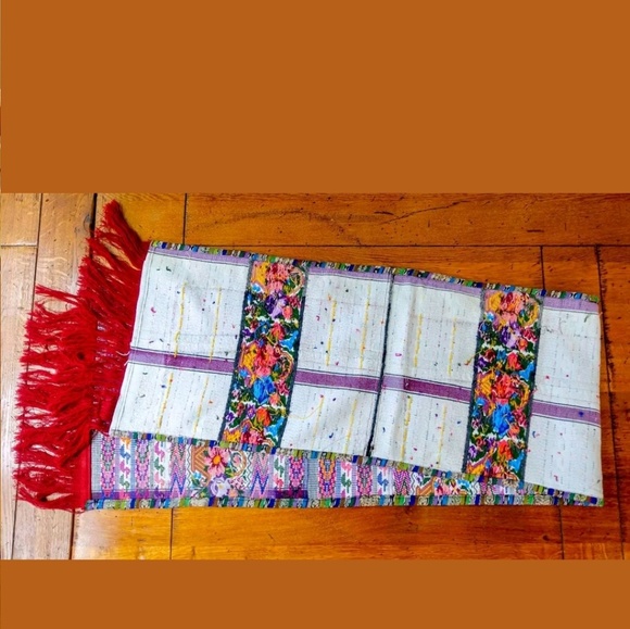 Handmade | Skirts | Colorful Guatemalan Hand Woven Loom Table Runner ...